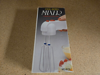Vintage Dual Speed Mixer Cordless Electric - New Old Stock | eBay