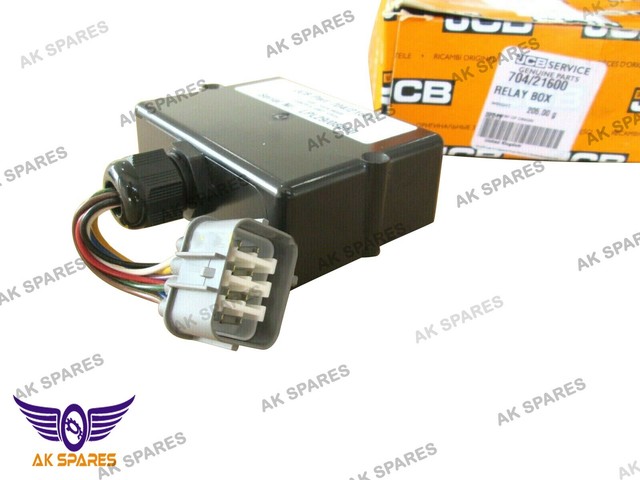 JCB 704/21600 Steering Relay Box - Black for sale online | eBay