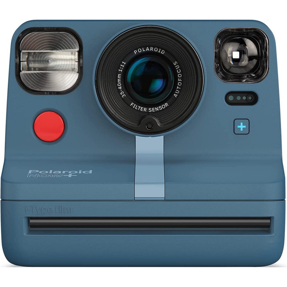 Polaroid Now+ Blue Gray (9063) - Bluetooth Connected I-Type Instant ...