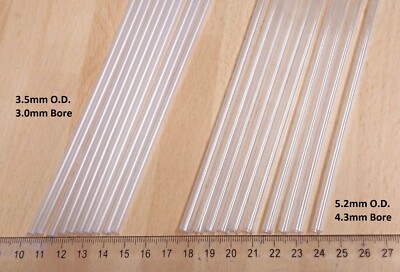 Clear / Crystal Waggler / Hollow Tip Matl. Clear. 2 Sizes | eBay