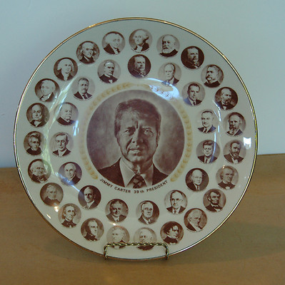 Jimmy Carter 39th President Large Collector Plate | eBay