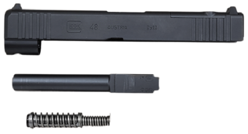 Glock 48 MOS Complete Slide Upper Barrel OEM NEW Kit Fits 43-X 43 9-MM ...