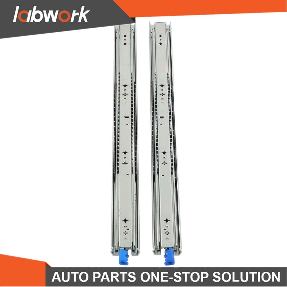Labwork Heavy Duty 30" Drawer Slides With Lock 250lb Full Extension ...