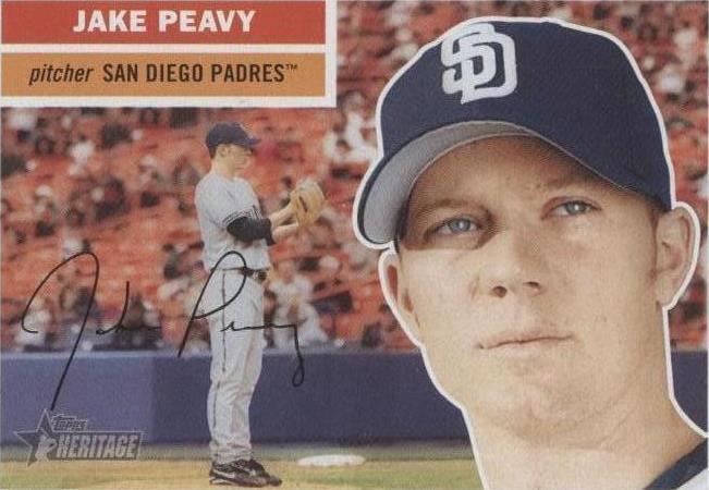 2005 Topps Heritage - Jake Peavy #377 White Back for sale online | eBay