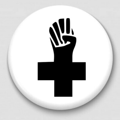 ANARCHIST BLACK CROSS 25MM BADGE BUTTON PUNK PROTEST ANARCHY ACTIVIST ...