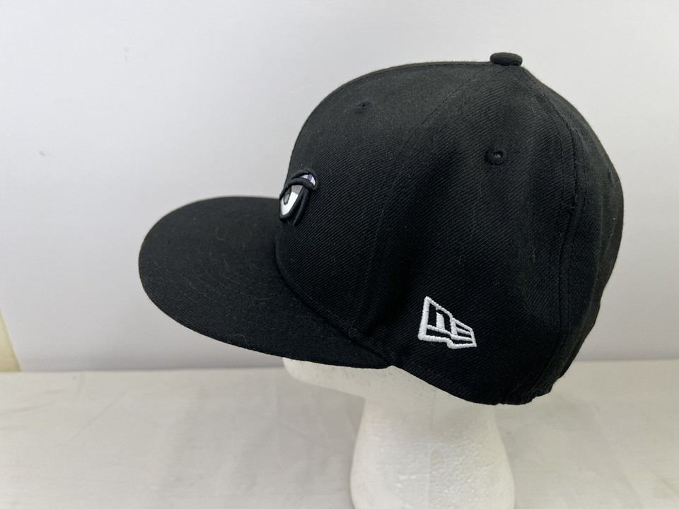 Lake Elsinore Storm Black New Era 5950 Fitted Sz 7 Hat Cap Purple Eyes ...