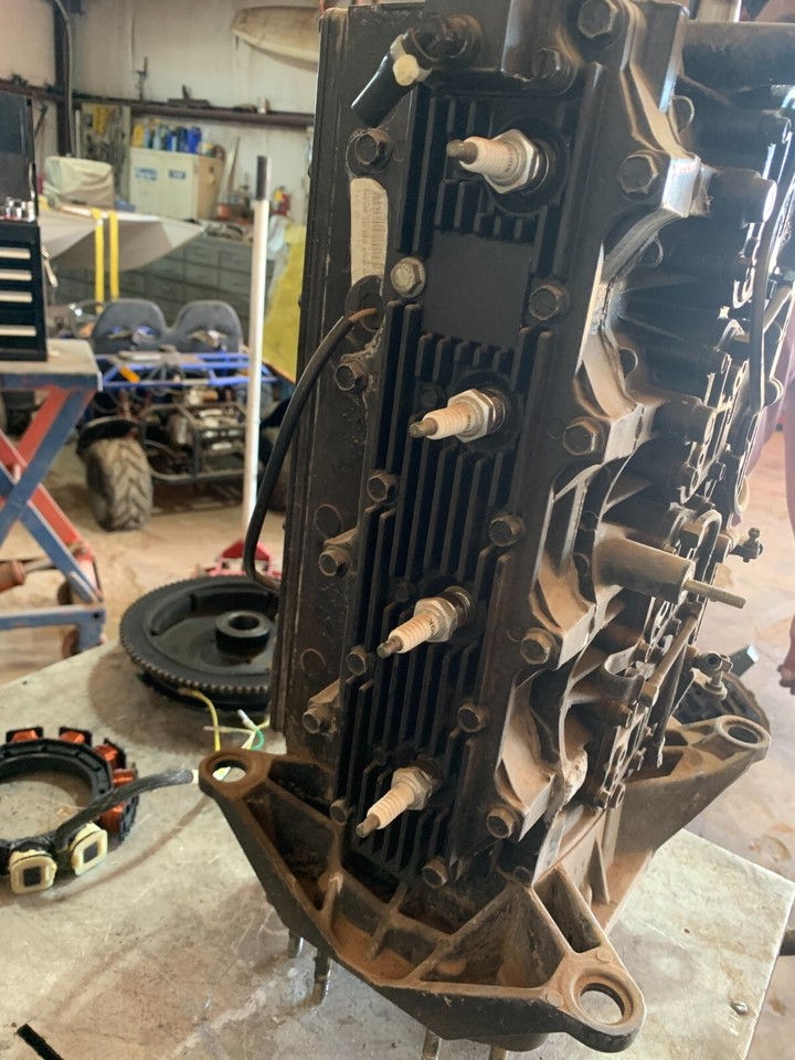 Force Outboard 120 hp Engine Powerhead | eBay