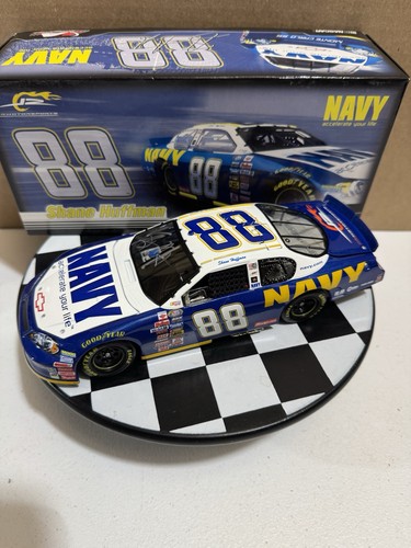 RARE* Autographed Shane Huffman #88 Navy 2007 1/24 Nascar Diecast | eBay