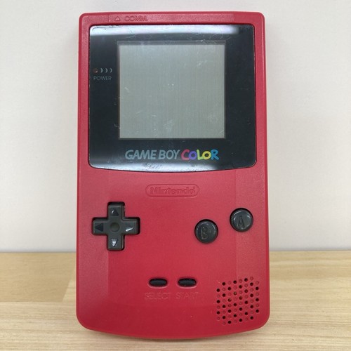 Nintendo Game Boy Color Red Console Only Japan | eBay