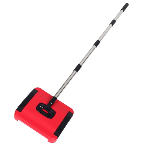 Hand Push Sweeper Handheld Carpet Cleaner for Home Adjustable Cleaning ...