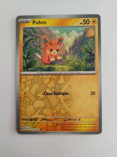 Carte Pokémon - Pohm Reverse 074/193 - Évolutions À Paldea EV2 | eBay