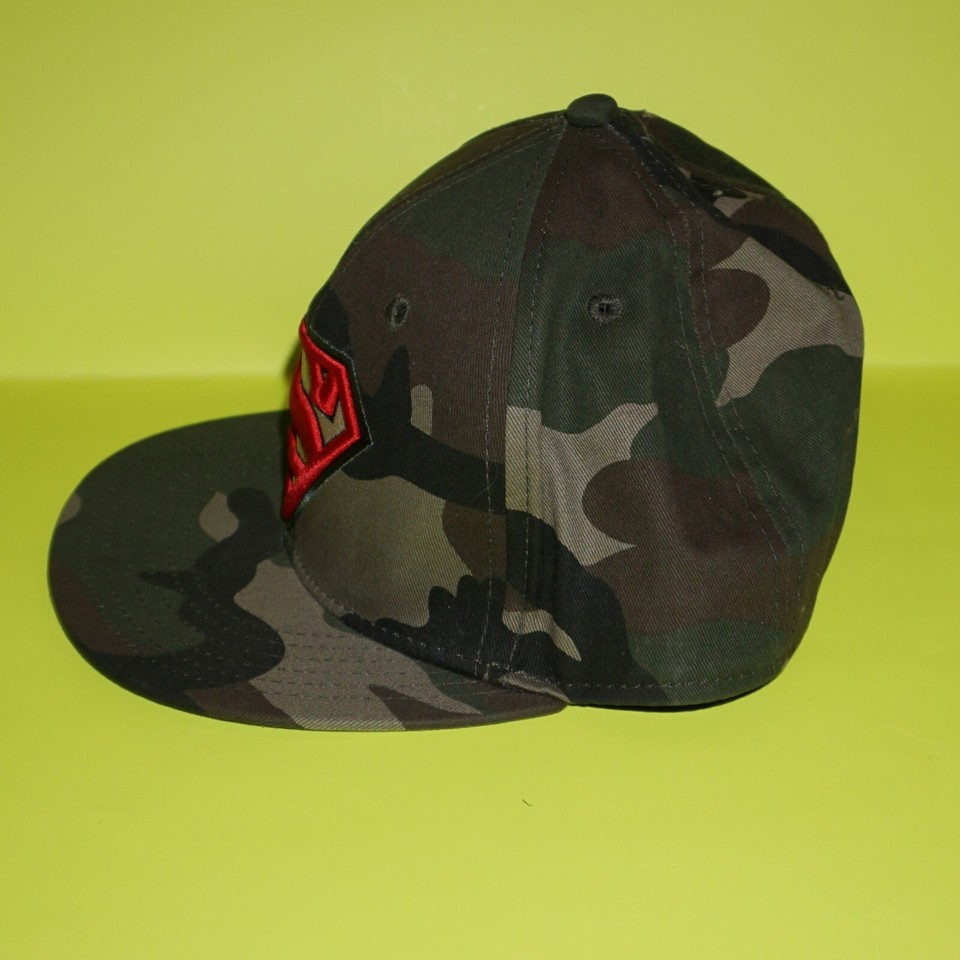 Superman Camo Cap Hat Snapback DC Comics Men's Adjustable Army Green ...