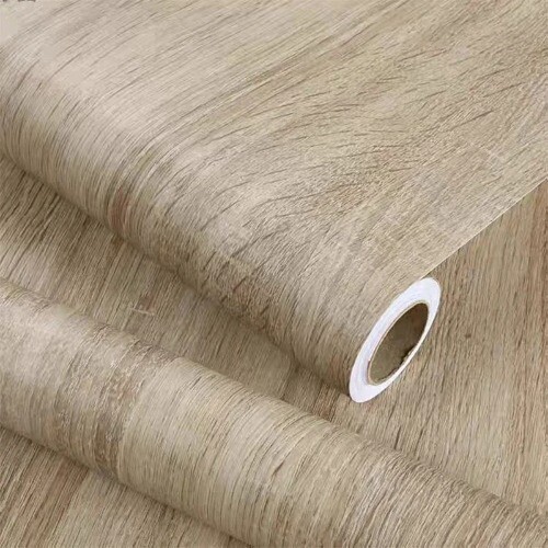 PVC Wood Grain Stickers Furniture Self Adhesive Wallpaper Home Decor ...