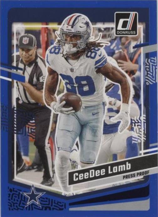 2023 Panini Donruss - CeeDee Lamb #72 Press Proof Blue for sale online ...