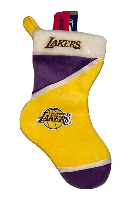 NBA Los Angeles Lakers Holiday Christmas Stocking | eBay