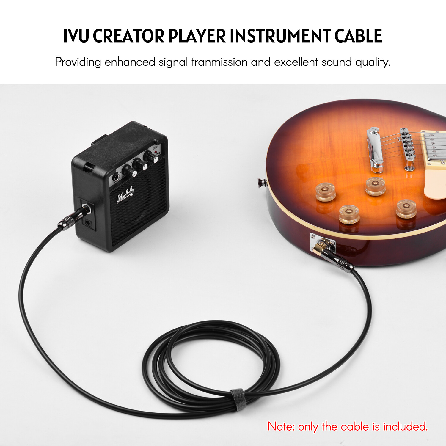 IVU Creator Player Cable / 9.8ft Musical Instrument Cable Cord M8O5 | eBay