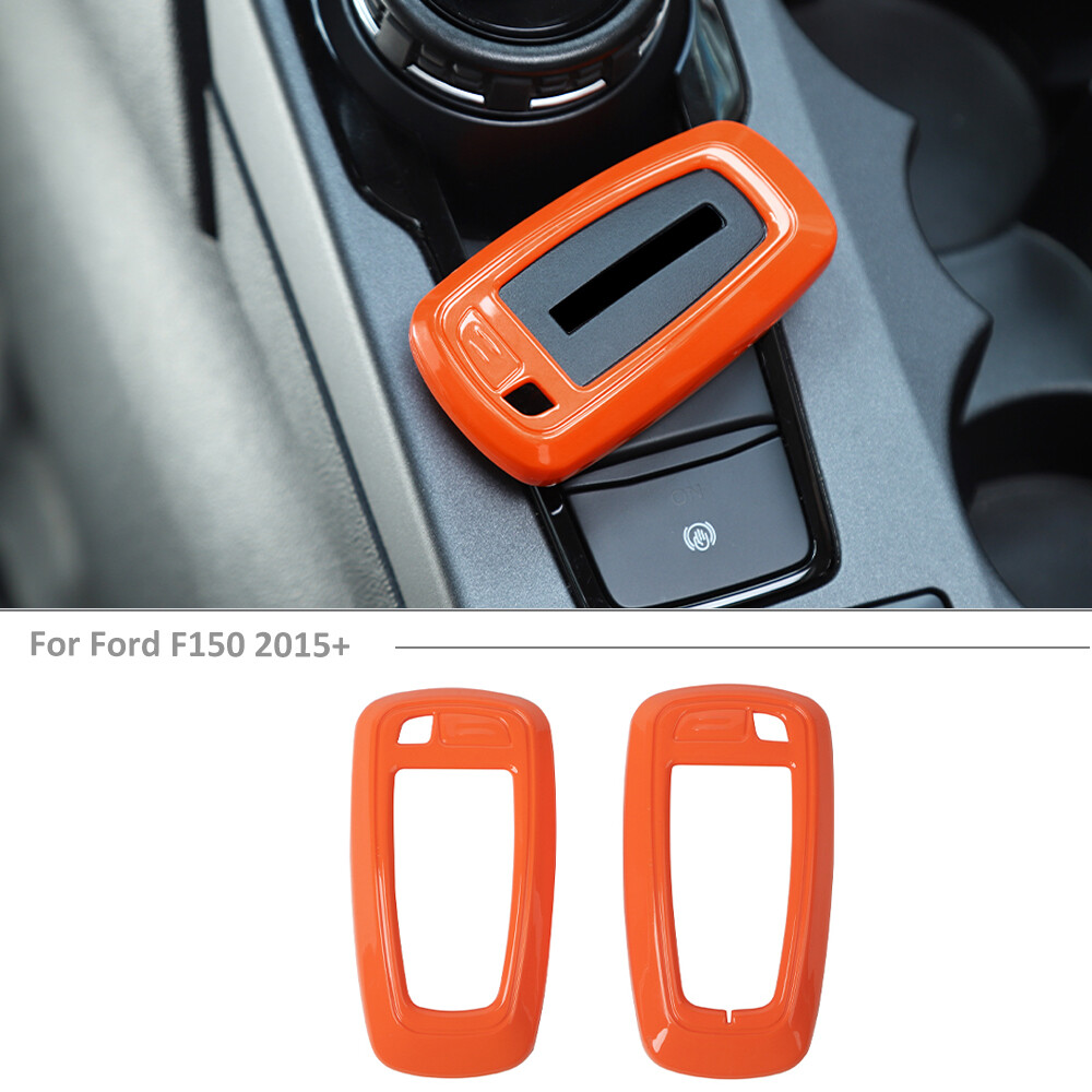 Orange Key Fob Cover Case Shell Protector For Ford F150 18+ /Bronco ...