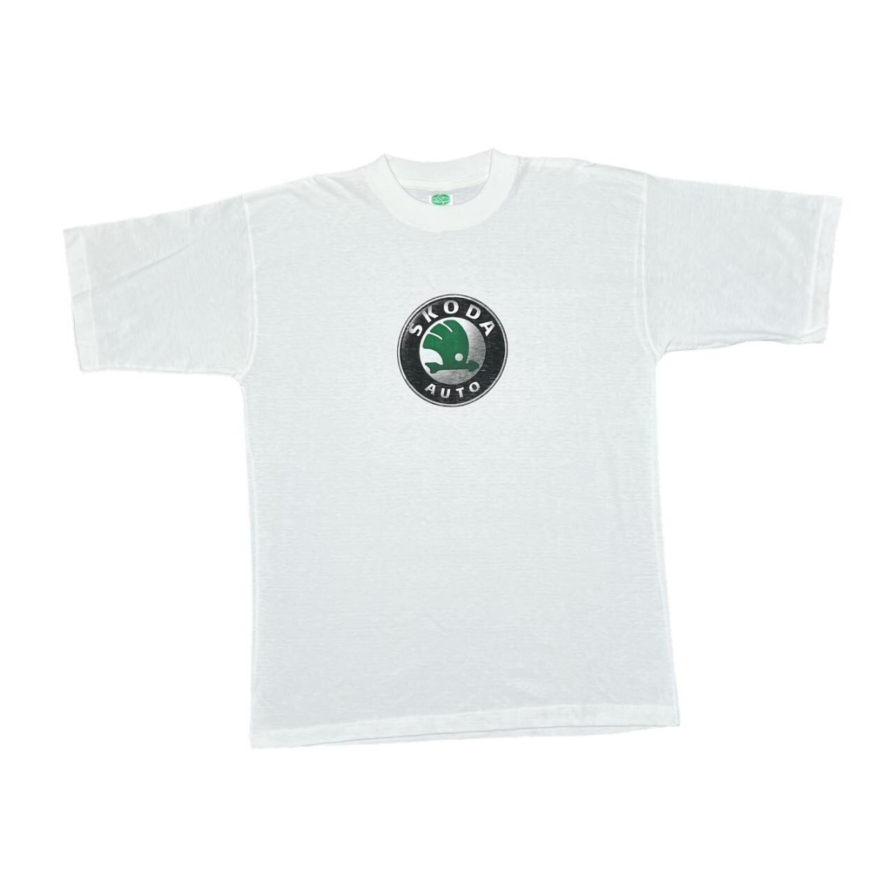 Early 00's SKODA AUTO Motorsports Car Logo Spellout G… - Gem