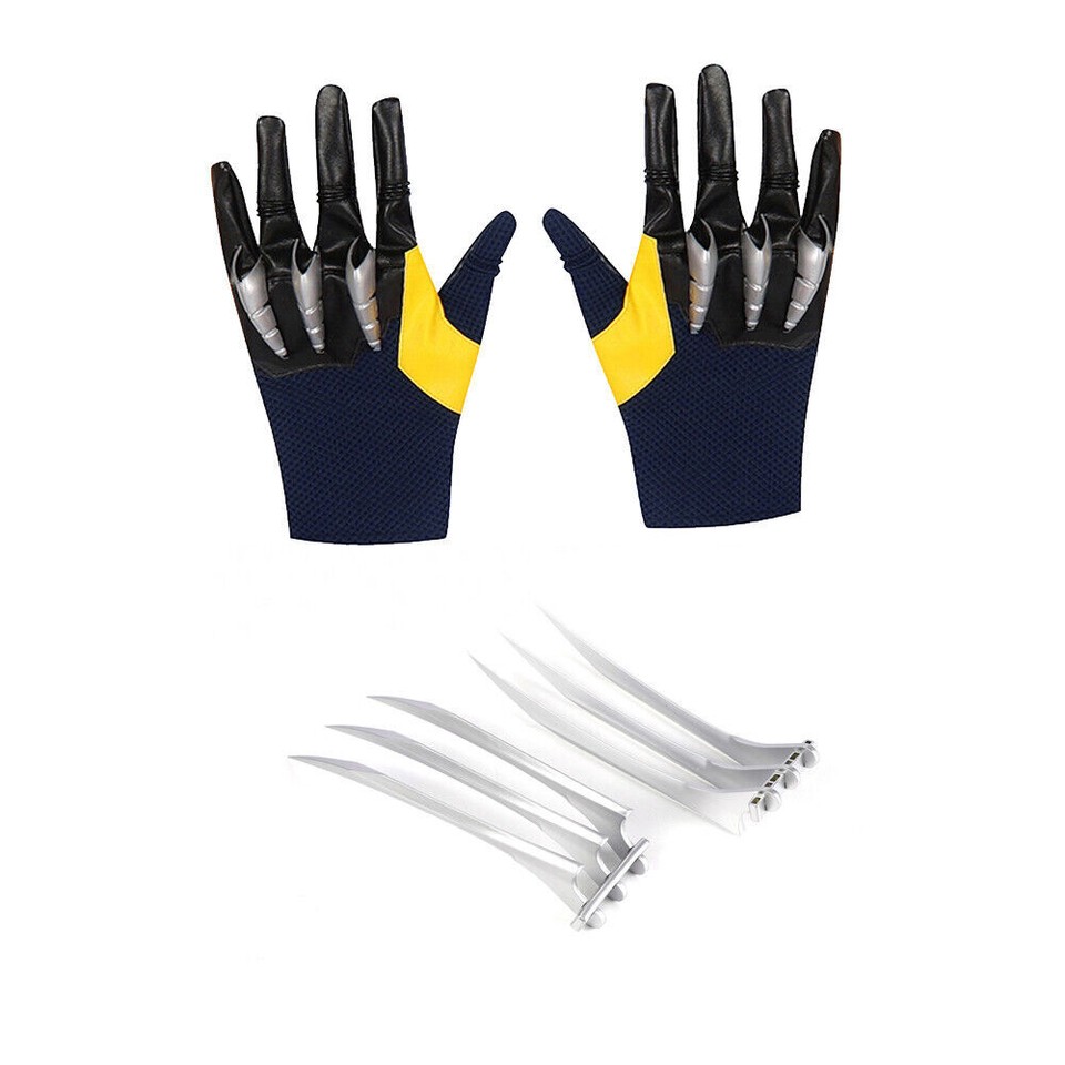 Wolverine James Logan Gloves & Claws Deadpool 3 Cosplay Gauntlet Halloween Props | eBay