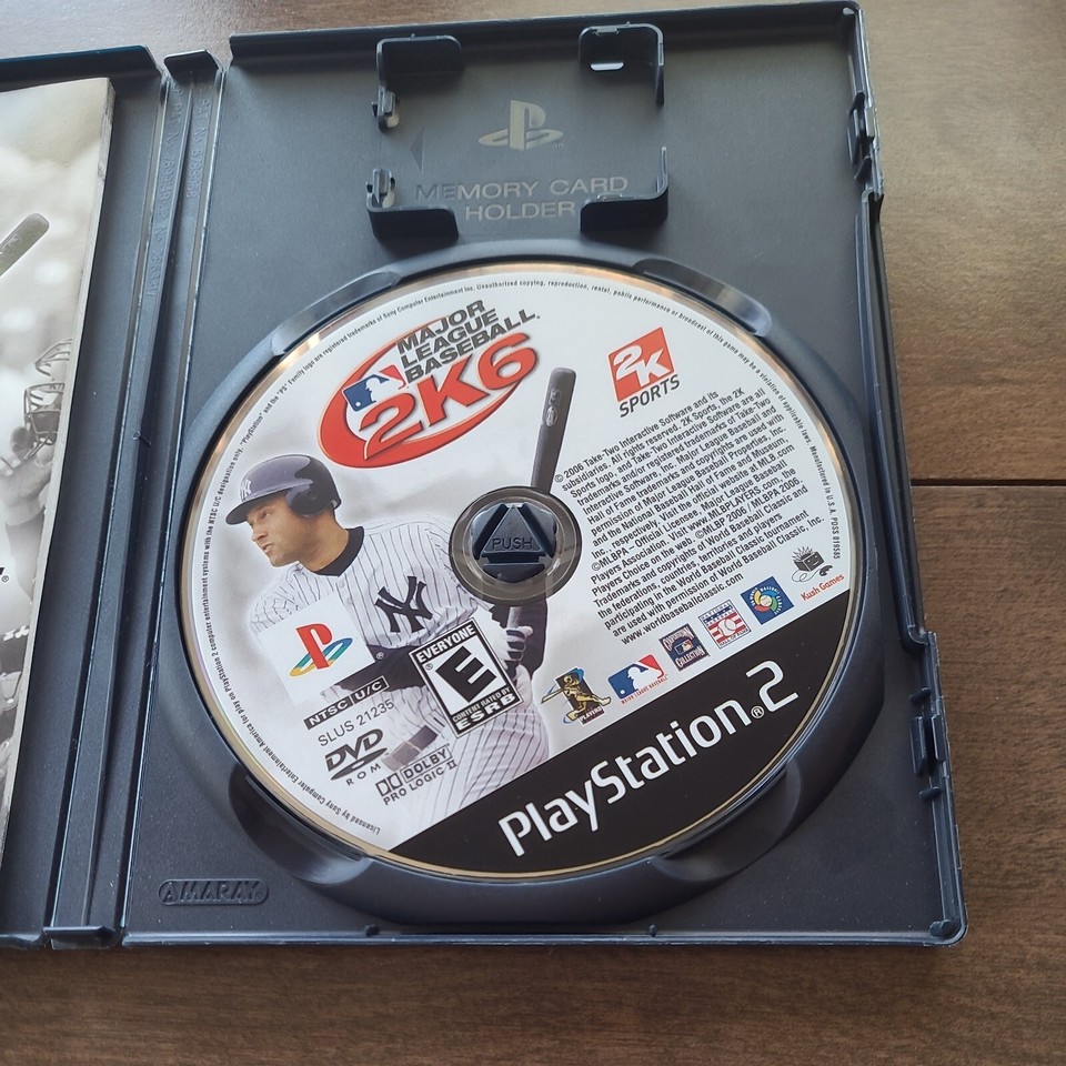 Nice Sony Playstation 2 EA Sports MLB 2k6 Game With Case | eBay