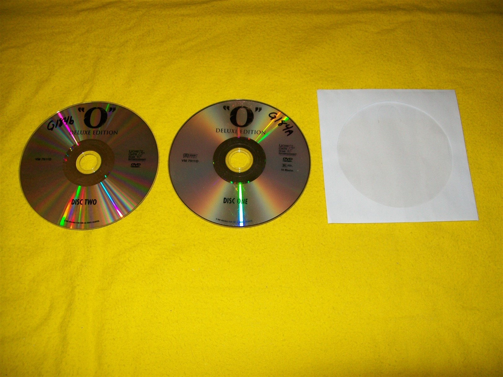 O DVD ONLY NO CASE 2 DISC SPC EDITION JULIA STILES JOSH HARTNETT MEKHI ...