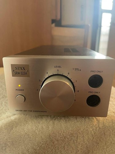 (Free Shipping) STAX SR-202 & SRM-323A Headphone & Amplifier w/Box, Used | eBay