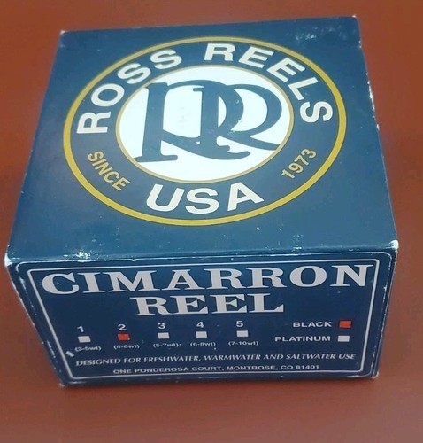 Ross Cimarron 2 Fly Fishing Reel with Accessories EUC | eBay