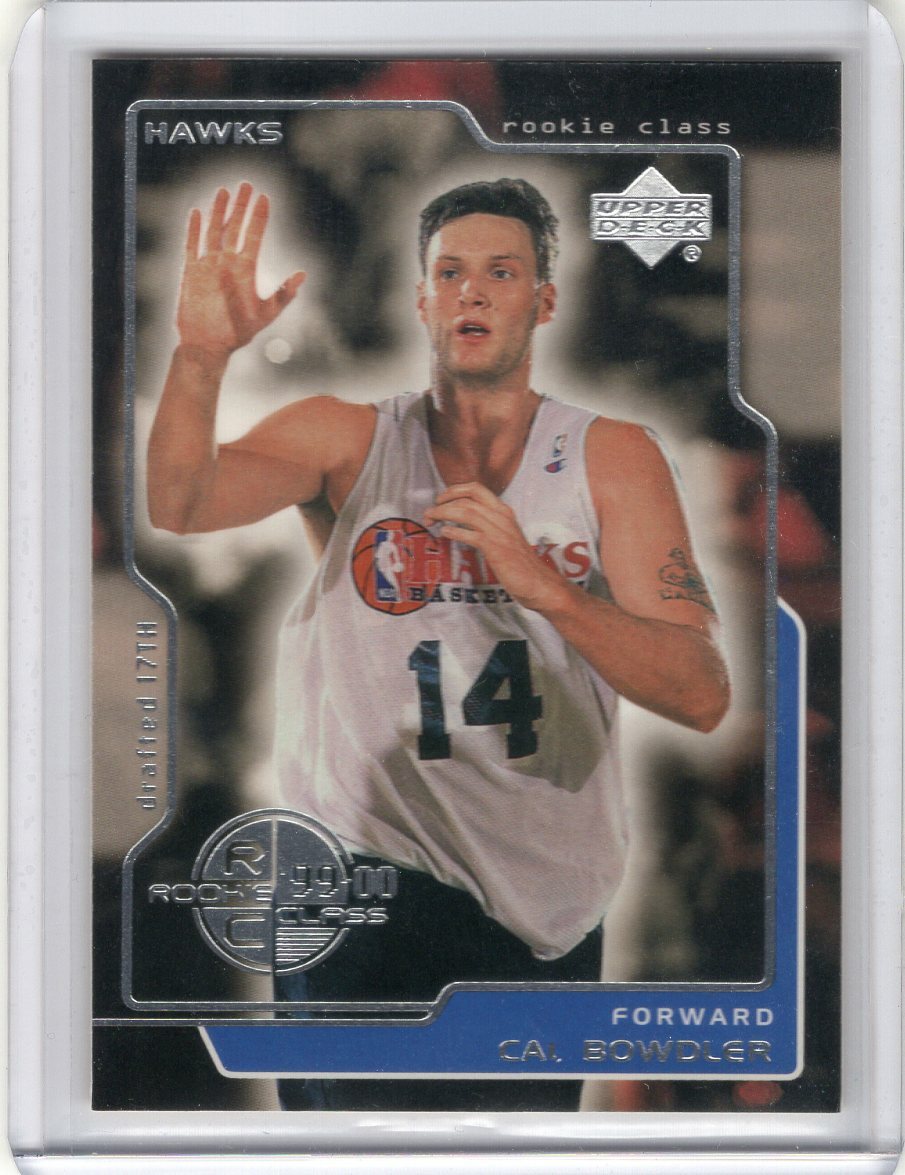 CAL BOWDLER 1999-00 Upper Deck SHORTPRINTED ROOKIE CARD #172 - HAWKS | eBay