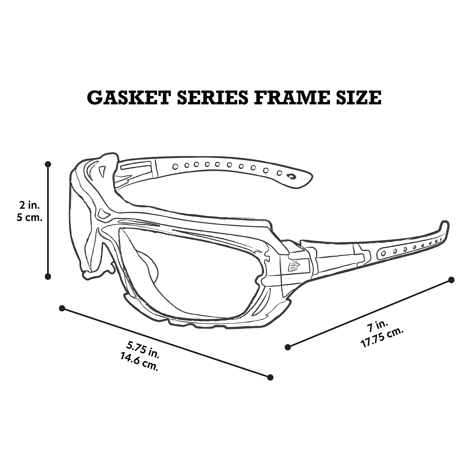 Birdz Gasket Padded Motorcycle Safety Glasses Black Frames & Yellow ...