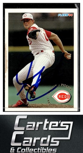 Jerry Spradlin 1994 Fleer #430 RC Cincinnati Reds TTM/IP Signed ...