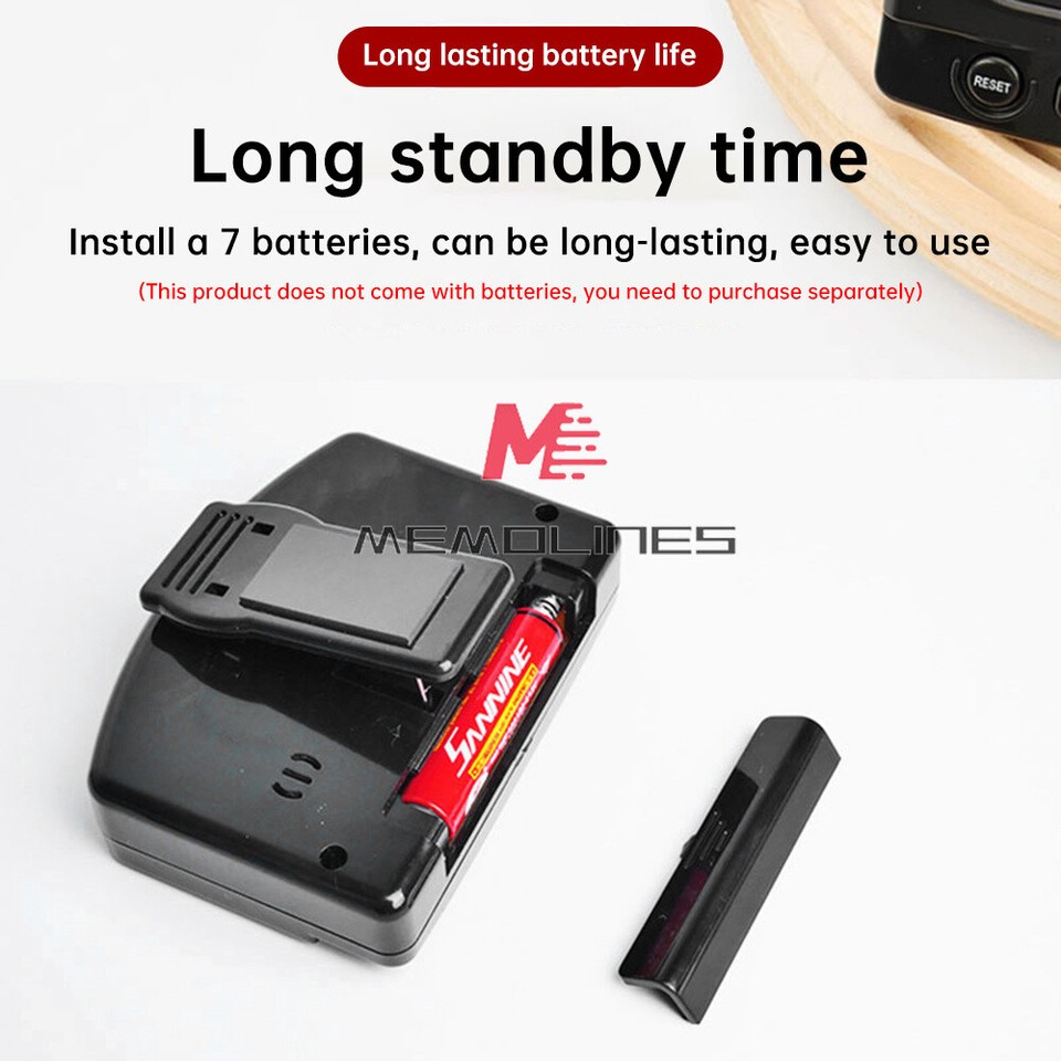 Digital Timer Reminder Timer Kitchen Study Stopwatch Fitness Electronic ...