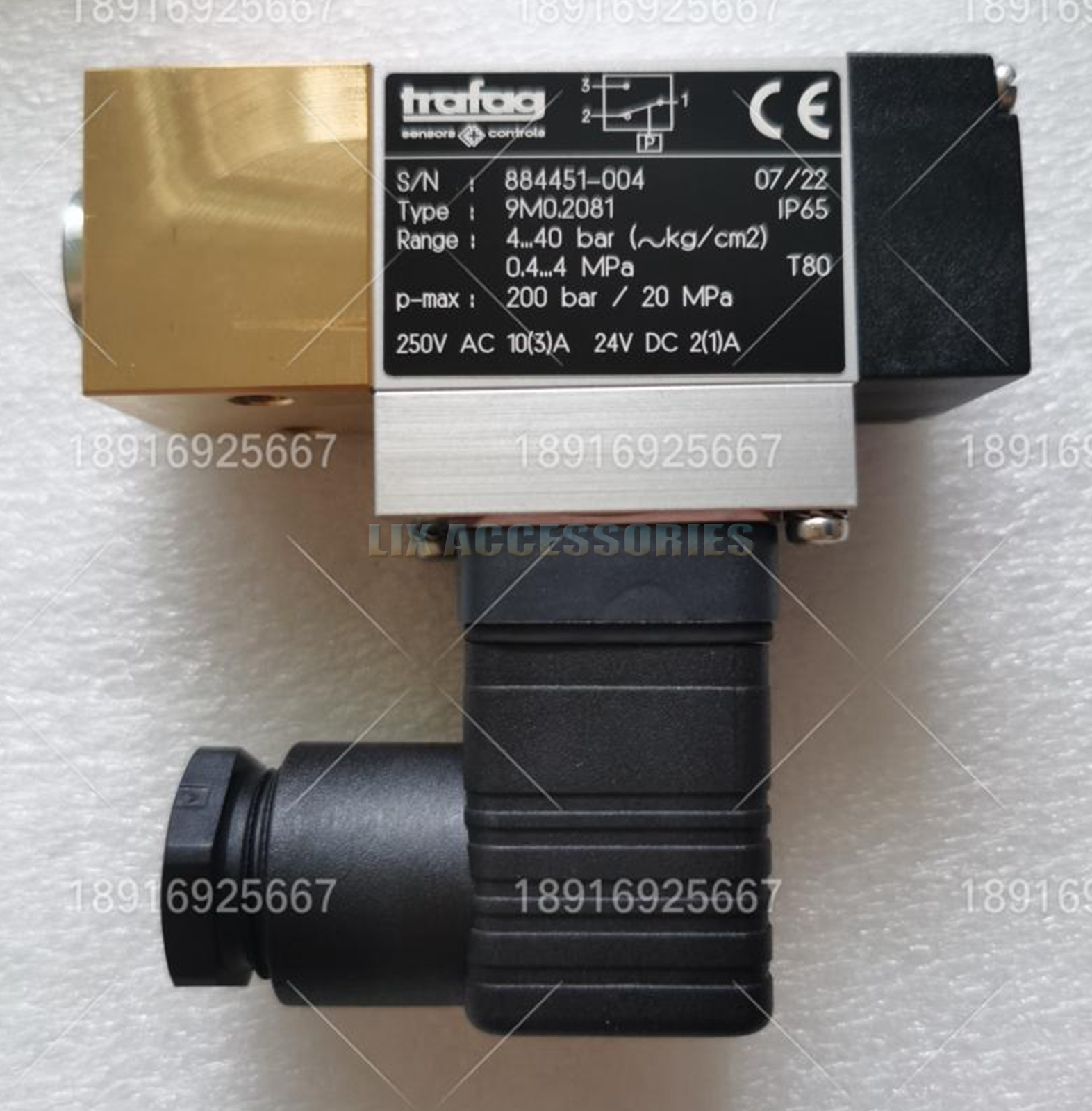 9M0.2081 pressure sensor 4-40BAR transmitter magnetically sensitive ...