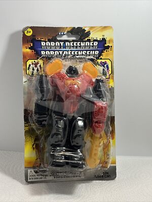 Robot Defender Snap Apart Posable Toy super warrior Open Package Never ...