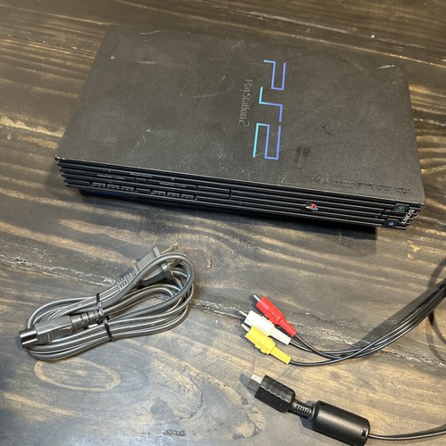 PlayStation 2 PS2 Console Fat SCPH-50001 Console W Cables Only - Tested ...