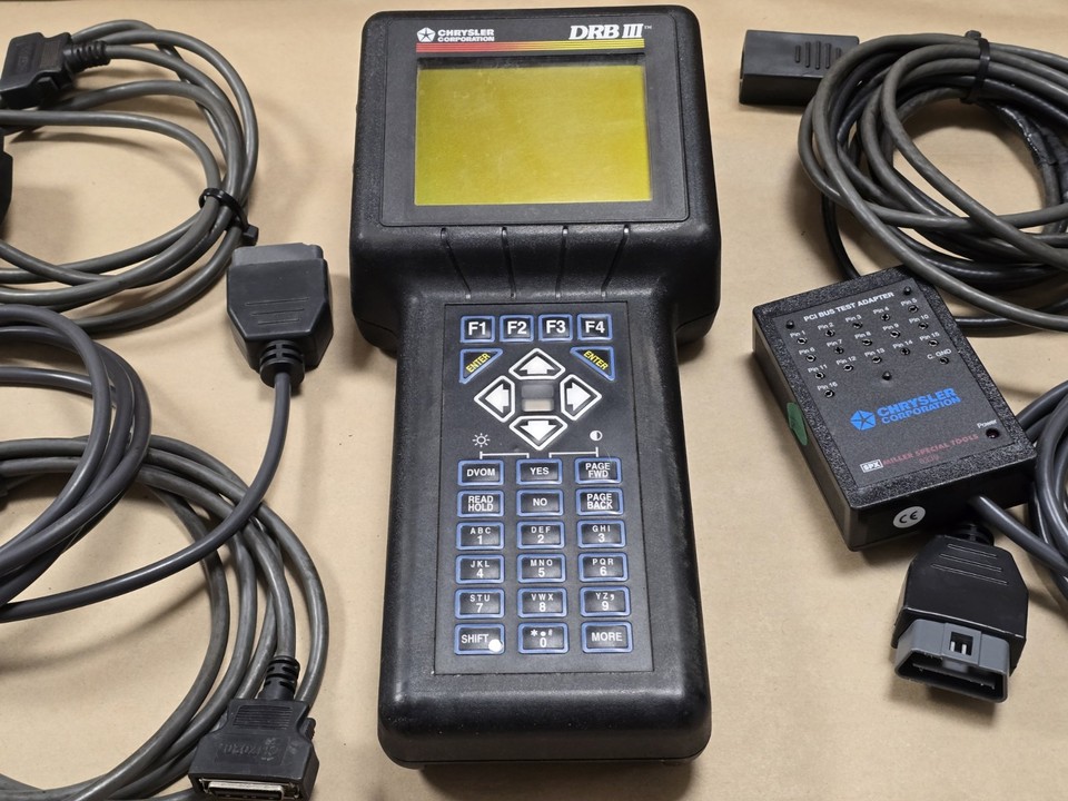 CHRYSLER DRB 3 DIAGNOSTIC SCAN TOOL KIT CDJR MOPAR DODGE JEEP VIPER RAM ...