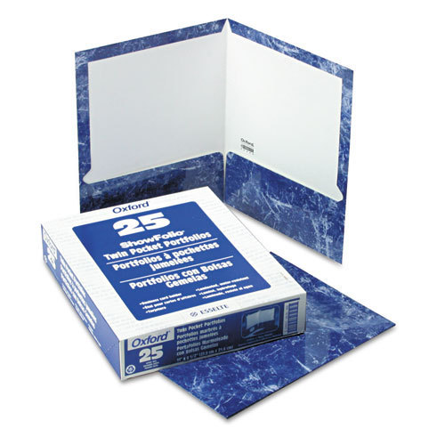 Esselte Ess-51643 Marble Laminated Portfolio - Letter 8.5" X 11" 25 ...