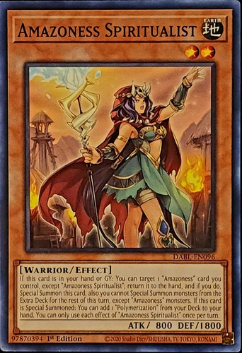 Amazoness Spiritualist DABL-EN096 | eBay