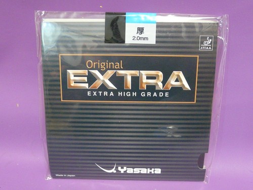 Yasaka ORIGINAL EXTRA HG Noir 2,0 Mm Revêtement De Tennis De Table Neuf ...