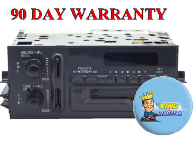 Chevrolet Astro GMC Sierra Audio Radio AM FM Cassette Receiver Player ...