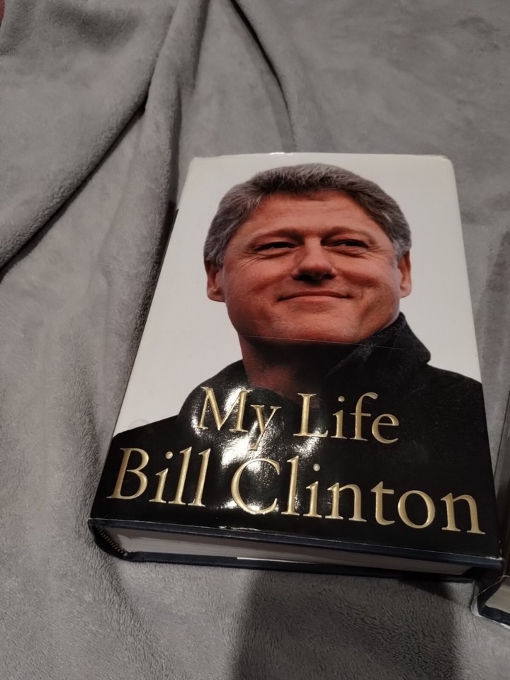 2 Bill Clinton, MY LIFE, 1st Ed, BOOKS MISPRINT ERROR,Clinton Bookmark ...