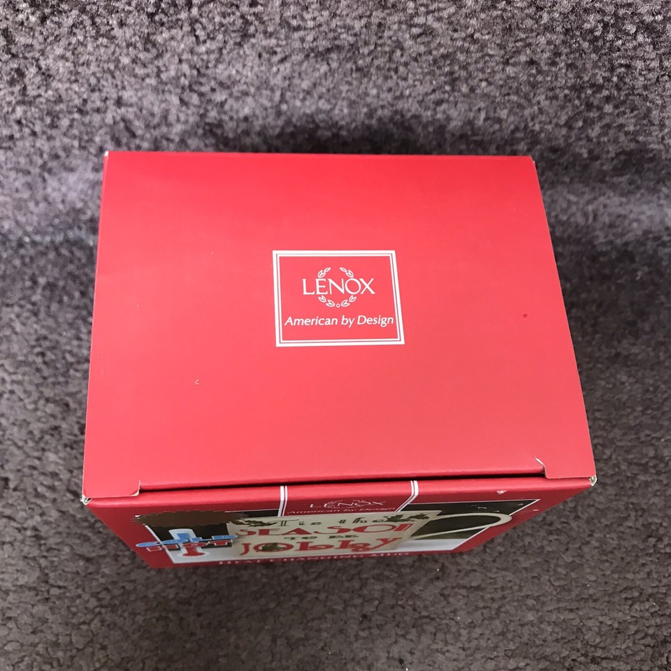 Lenox Tis the Season Holiday Heat Changing Mug Color of Mug Changes NIB ...