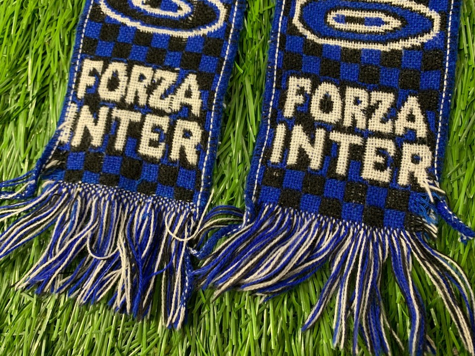 INTER MILAN ITLAY RARE FOOTBALL SOCCER FAN MINI SCARF ONE SIZE | eBay