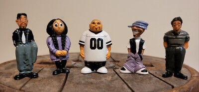 homies collectible lot of 5 vintage miniature plastic/vinyl action toy ...