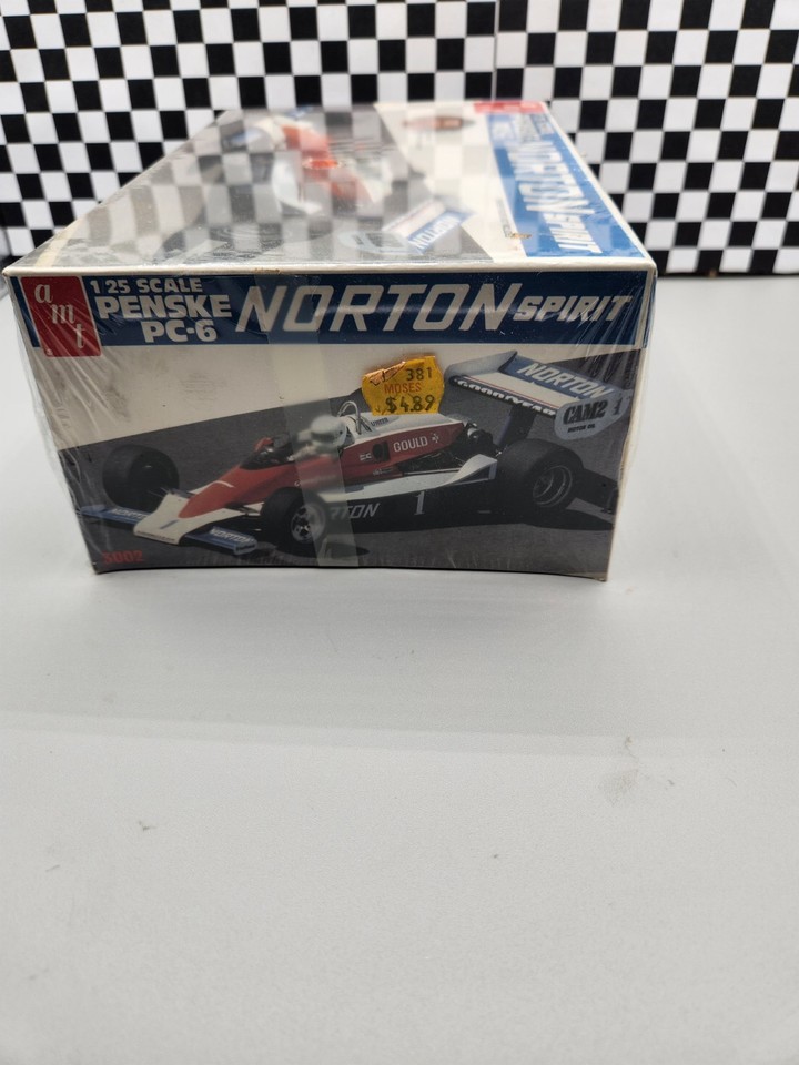 Vintage AMT 1/25 Scale Penske PC-6 Norton Spirit Bobby Unser Indy Car ...