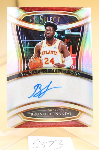2020-21 Select Bruno Fernando Signature Selections Silver Prizm #SIS ...