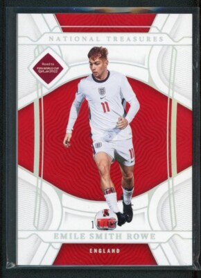 2022 EMILE SMITH ROWE 14/99 PANINI NATIONAL TREASURES FIFA ROAD TO ...