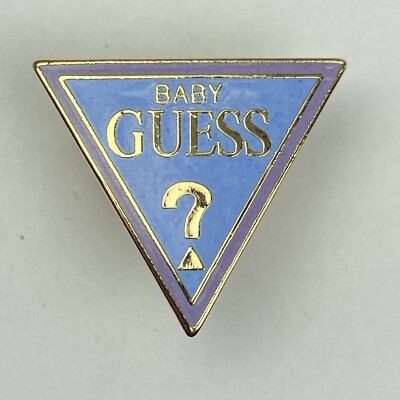 Baby Guess ? Light Blue Hat Pin Lapel Pin Fashion Accessory Guess ...