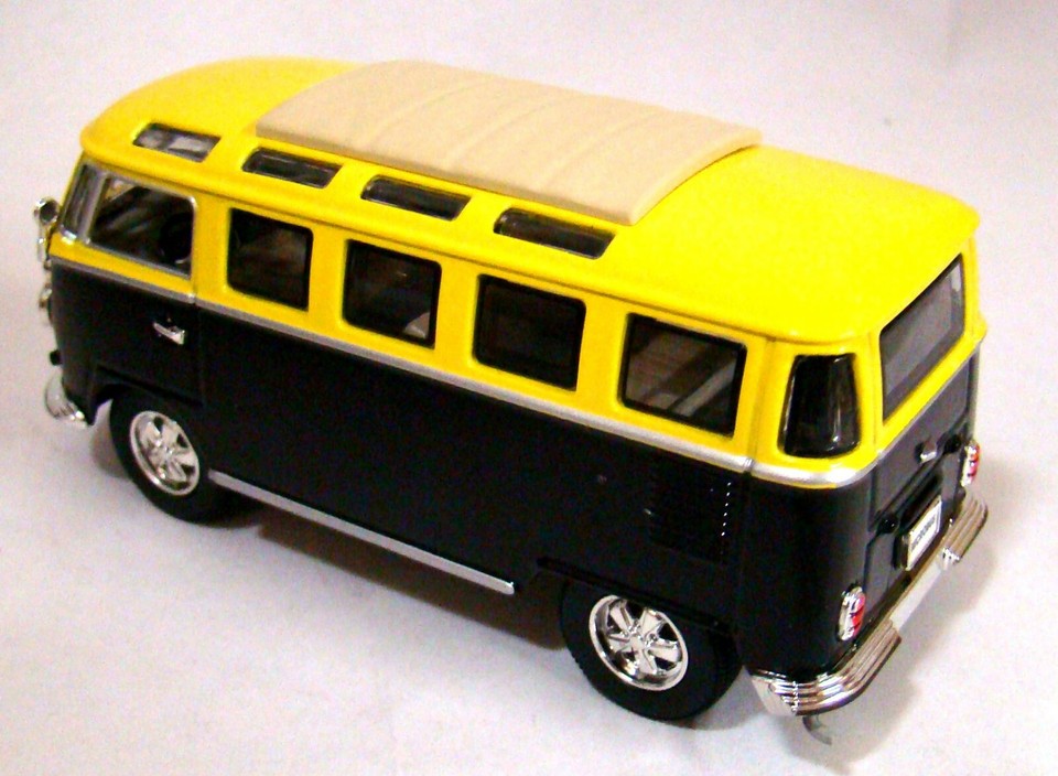 1962 Volkswagen Microbus Black/Yellow 1:43 Scale Signiture Series New ...