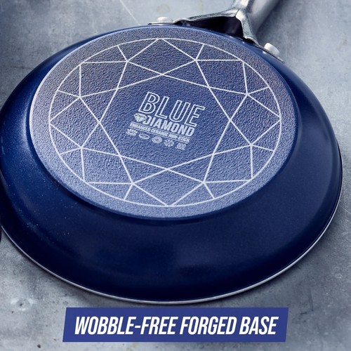 Blue Diamond 12-Piece Toxin-Free Ceramic Nonstick Pots and Pans ...