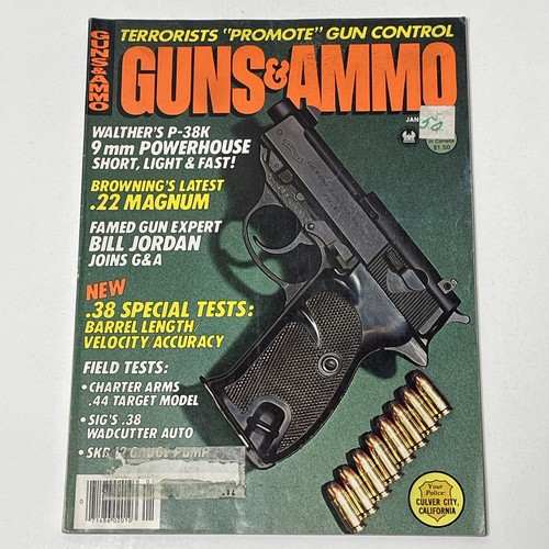 Guns & Ammo Magazine 1/1979 Jan Terrorists Promote Gun Control Walther ...